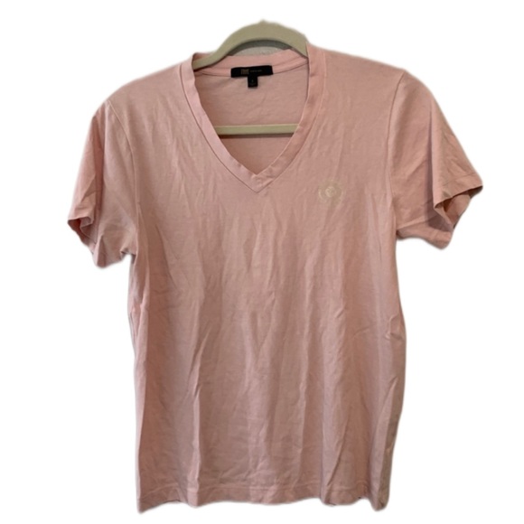 Frye | Tops | Frye Light Pink V Neck Tee Shirt | Poshmark